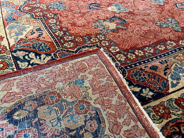 Antique Persian Sarouk Carpet | Sarouk Carpet - The Antique Knot
